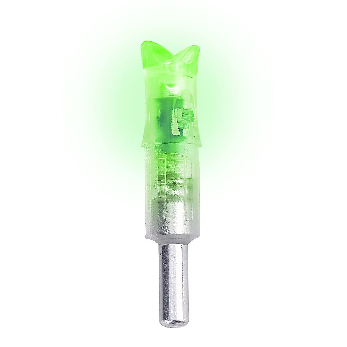 XHYCKJ New Lighted Nocks for Arrows with .300/7.62mm Inside Diameter Led Nock Turn on Automatically When Shot,6 Pack