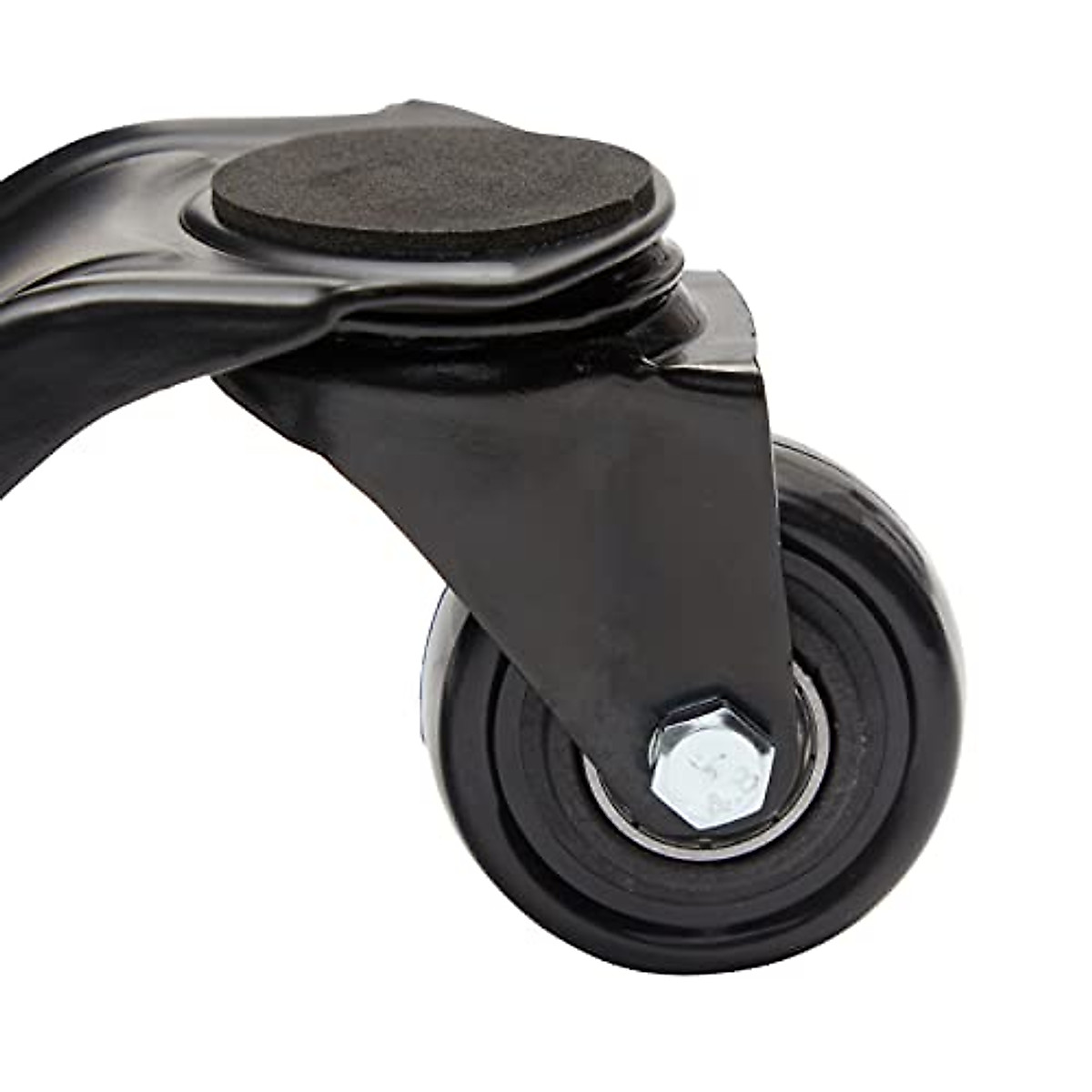 Set of 4 Heavy Duty Furniture Dolly Set with Wheels for Moving (9.8 x 2 in, 441 Lb Capacity)