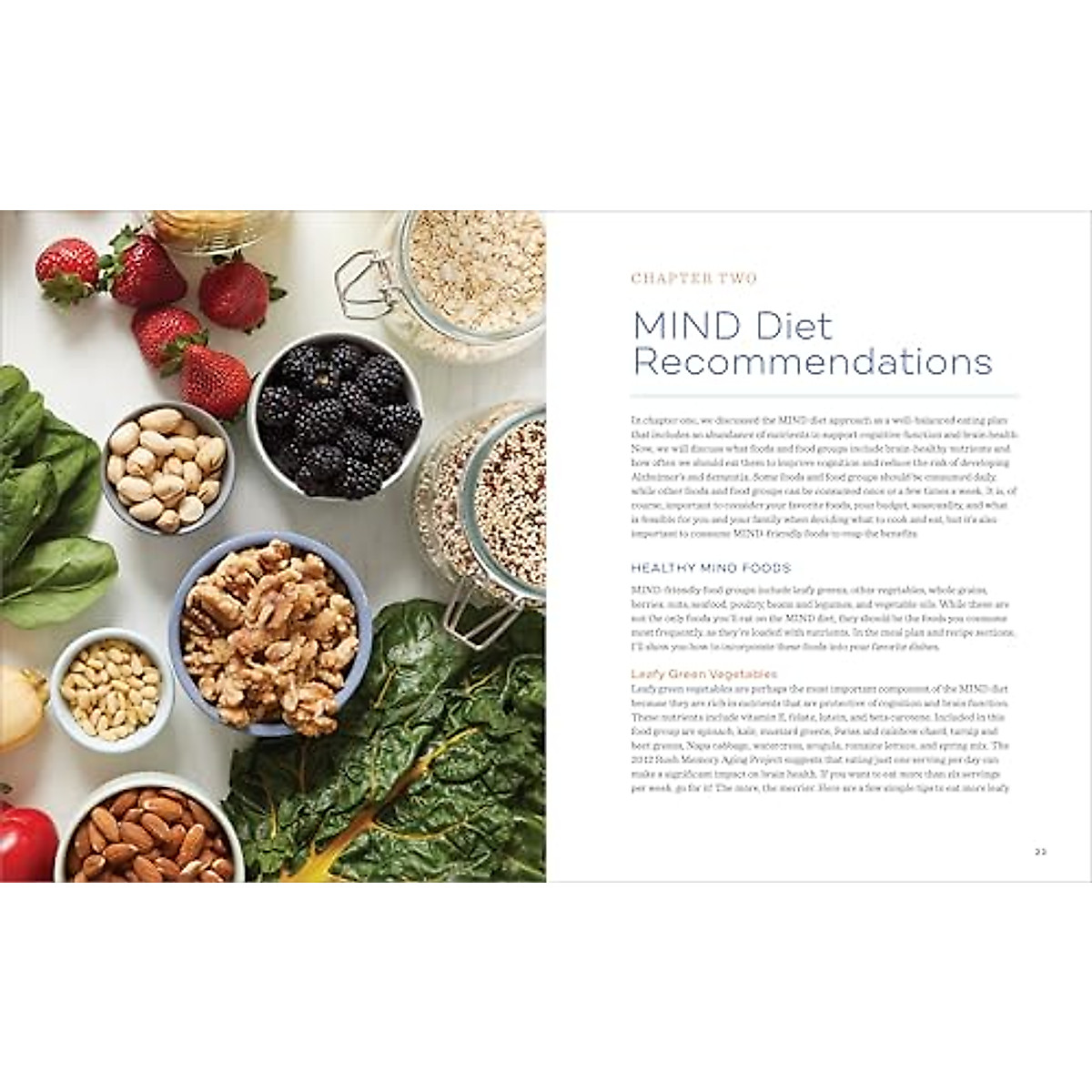 The MIND Diet Plan and Cookbook: Recipes and Lifestyle Guidelines to Help Prevent Alzheimer's and Dementia