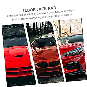 FAVOMOTO 1 Set Jack Pad Heavy Duty Jack Cars Cars Auto Tools Jack Block Car Jacking Pads Jack Support Block Jack Support Adapter Pom Jack Pad Pom Jack Block Jack up Lifting Red Car Jacks