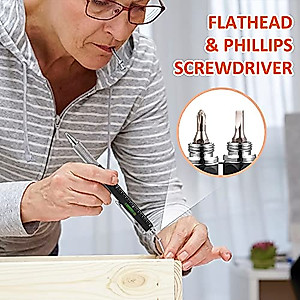 VRTOP Stocking Stuffers Gifts for Men Dad 6 in 1 MultiTool Pen Christmas Birthday Gifts for Boyfriend Husband Dad Grandpa Son Stylus Ruler Level Screwdriver with 2 Refills