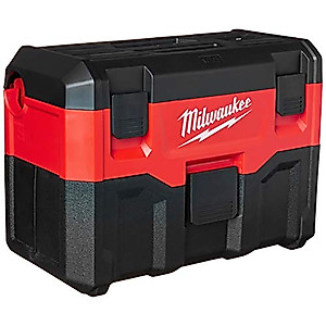 Milwaukee 0880-20 18-Volt Cordless Wet/Dry Vacuum, Red