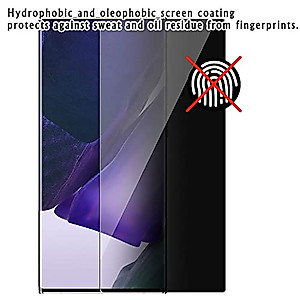 Vaxson Privacy Screen Protector, compatible with HP EliteBook 8730w 17" Anti Spy Film Protectors Sticker [ Not Tempered Glass ]