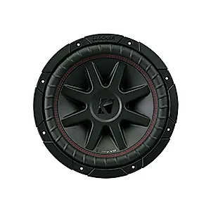 KICKER CompVR 10-Inch (25cm) Subwoofer, DVC, 2-Ohm, 350W