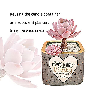 Kusry Birthday Gifts for Women or Men, Unique Scented Candle for Her, Mom, Sister, Friend, 16th 18th 21st 30th 40th 50th 60th 70th 80th