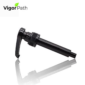 Black Coffee Syrup Pumps - Dispenser Pump for Syrup Bottles Coffee Flavoring Syrup Pump Fits 25.4 Oz/ 750ml Bottles - 2 pack