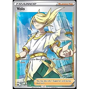 Pokemon - Volo - 196/196 Lost Origin Full Art Trainer Card