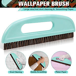 WRAPXPERT Peel and Stick Wallpaper Tools,Wallpaper Kit with 11 In Measurement Squeegee,Brush Wallpaper Smoothing Tool for Contact Paper Backsplash Tile