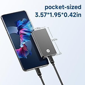 aigo External SSD 1TB Portable SSD Up to 2000 MB/s Read USB 3.2 Gen 2x2 USB-C USB-A External Solid State Drive Dust-Resistant Type-C Smartphone Windows PS5 Xbox PS4