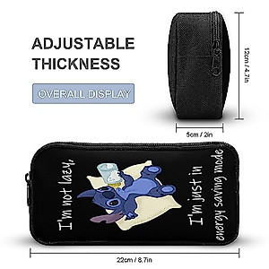 dvyuwhe 3pcs Cute Backpack Set for Boys Girls,Cartoon Backpack with Adjustable Lunch Bag And Pencil Case for Work/Travel