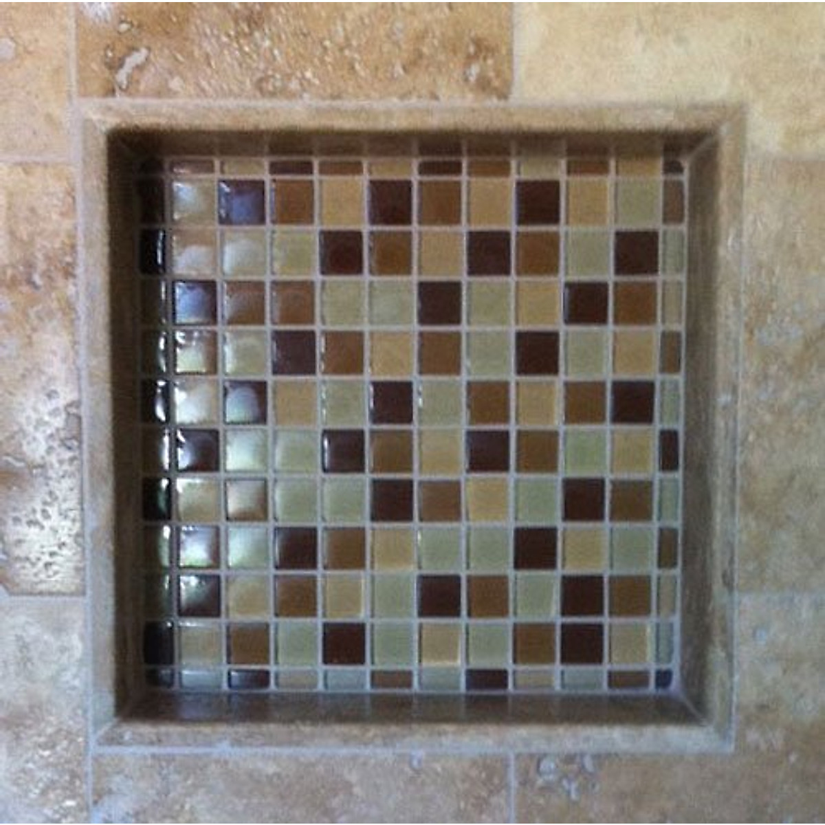 Flooring Supply Shop Preformed Ready to Tile Square Rectangle Niche Recess 10 X 10 Small Soap Shampoo Shelf Holder Shower Bathroom Storage Made in The USA Rectangular