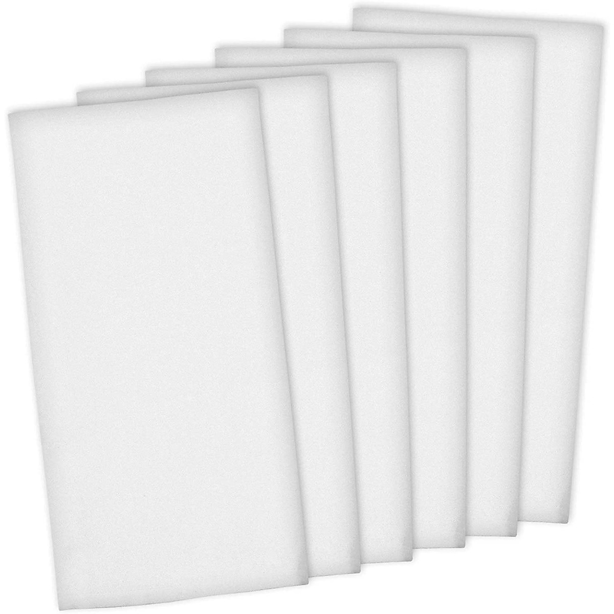 [18 Pack] Flour Sack Kitchen Dish Towels - Lint Free Soft 100% Ring Spun Cotton - Large 28x28 - White