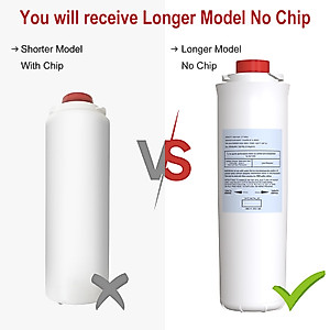 KrohneTec Filter Replacement for Elkay 51300C EWF3000 (No Chip - 3 Pack)