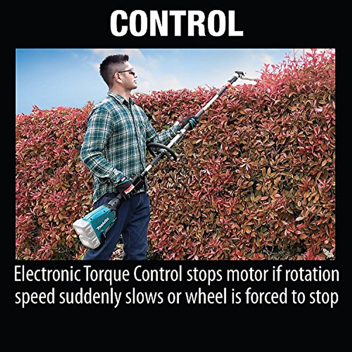 Makita XUX01Z 36V (18V X2) LXT® Brushless Couple Shaft Power Head, Tool Only