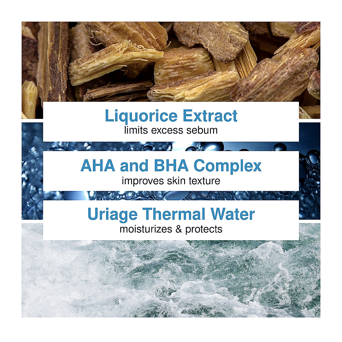 URIAGE Hyseac 3-REGUL Global Skincare 1.35 fl.oz. | Mattifying Moisturizer & Pore Minimizer for Oily to Combination Skin Prone to Acne that Promotes the Elimination of Spots, Blackheads and Shine