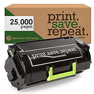 Print.Save.Repeat. Lexmark 53B1H00 High Yield Remanufactured Toner Cartridge for MS817, MS818, MX717, MX718 Laser Printer [25,000 Pages]