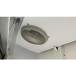 Elite Kitchen Supply Commercial 2 Sliding Glass Door Refrigerator Merchandiser, ETL NSF Upright Display Fridge Cooler Stainless Steel 2 Section 47" W 33.3 cu. ft. Fan Cooling, Restaurant