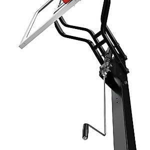 Spalding 54" Tempered Glass U-Turn In-Ground Basketball Hoop