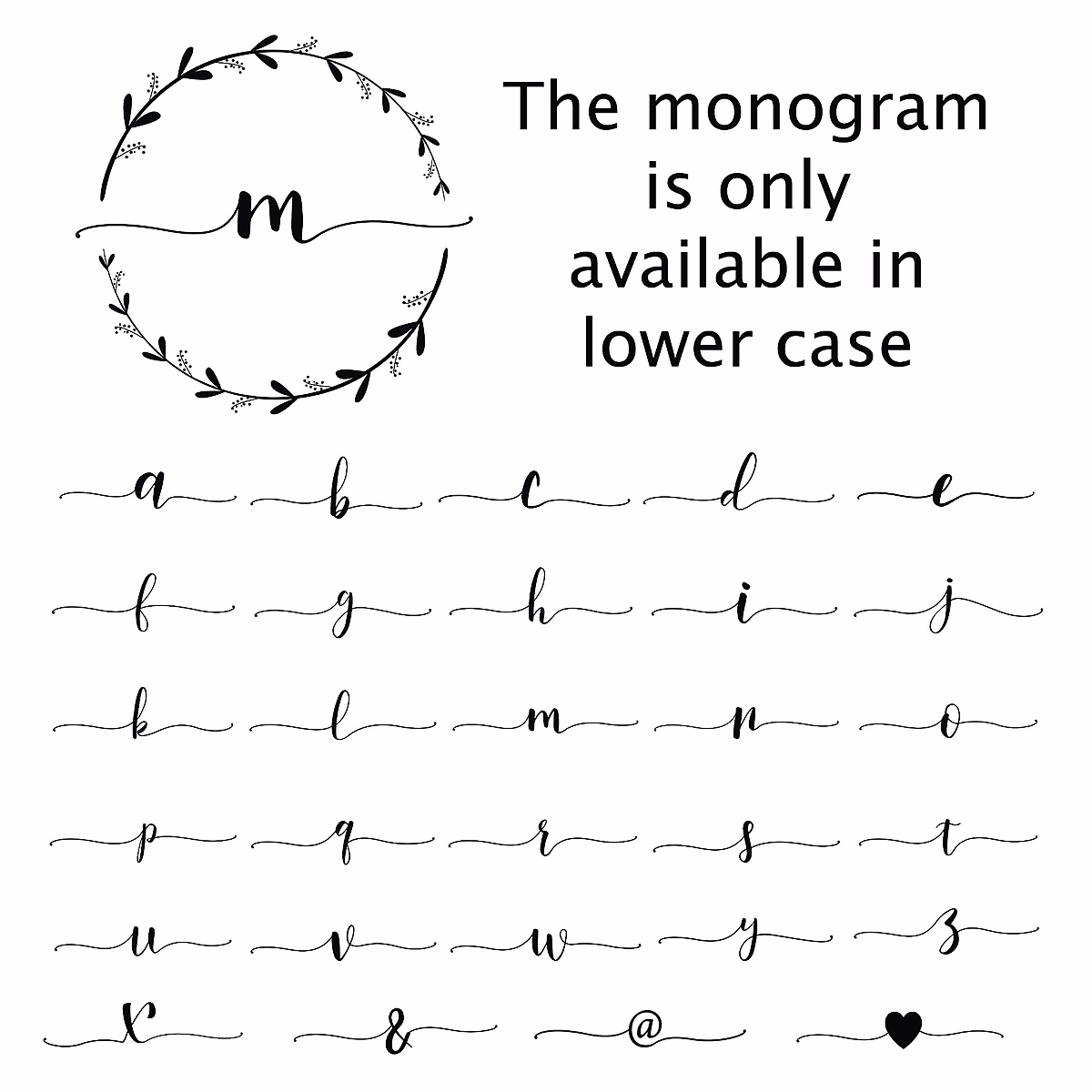 Personalized Return Address Labels Monogram - High Gloss Custom Mailing Labels on Sheets - Self-Adhesive Return Stickers for Envelopes with Crisp Printing Design (Large Labels White)