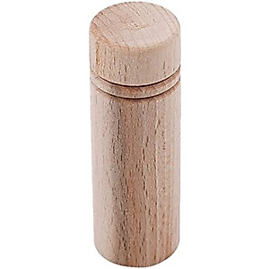 U-M PULABOWooden Needles Holder Tube Hand Sewing Needles Storage Tube for Storing All Kinds of Fine Needles Attractive Processed