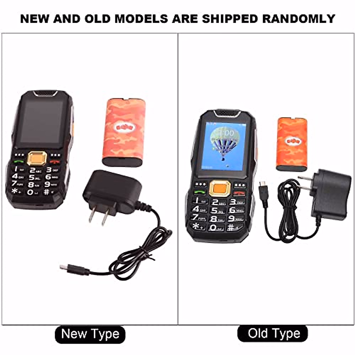 Seniors Cell Phones Dual SIM Dual Standby, 32 + 32M Unlocked Phone GSM Mobile Unlocked Cell Phones for Seniors, Bar Style Unlocked Keyboard Phone for The Elderly, Parents, People with Poor Eyesight