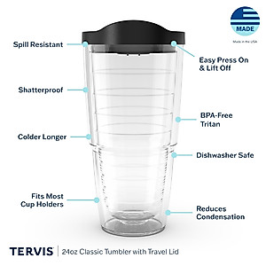 Tervis Sakura Cardinal Made in USA Double Walled Insulated Tumbler Travel Cup Keeps Drinks Cold & Hot, 24oz, Classic