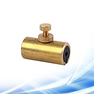 Cello Wolf Tone Metal Wolf Tone Mute Suppressor Tube for Cello Instrument Accessories 12mm (Gold)