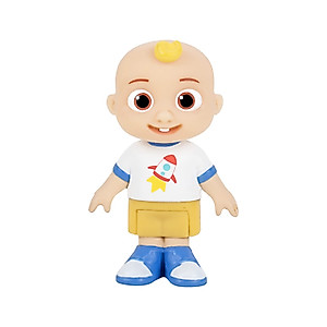 CoComelon Family Fun Car, with Sounds - Includes JJ - Plays Clip of Song, are We There Yet - Toys for Kids, Toddlers, and Preschoolers