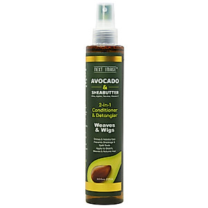 On Natural Next Image Avocado & Shea Butter 2-in-1 Conditioner & Detangler, 8 Ounce