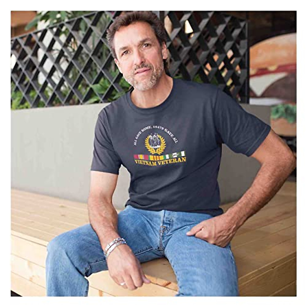 Vietnam Veteran All Gave Some, 58,479 Gave All T-Shirt (Black, Medium)