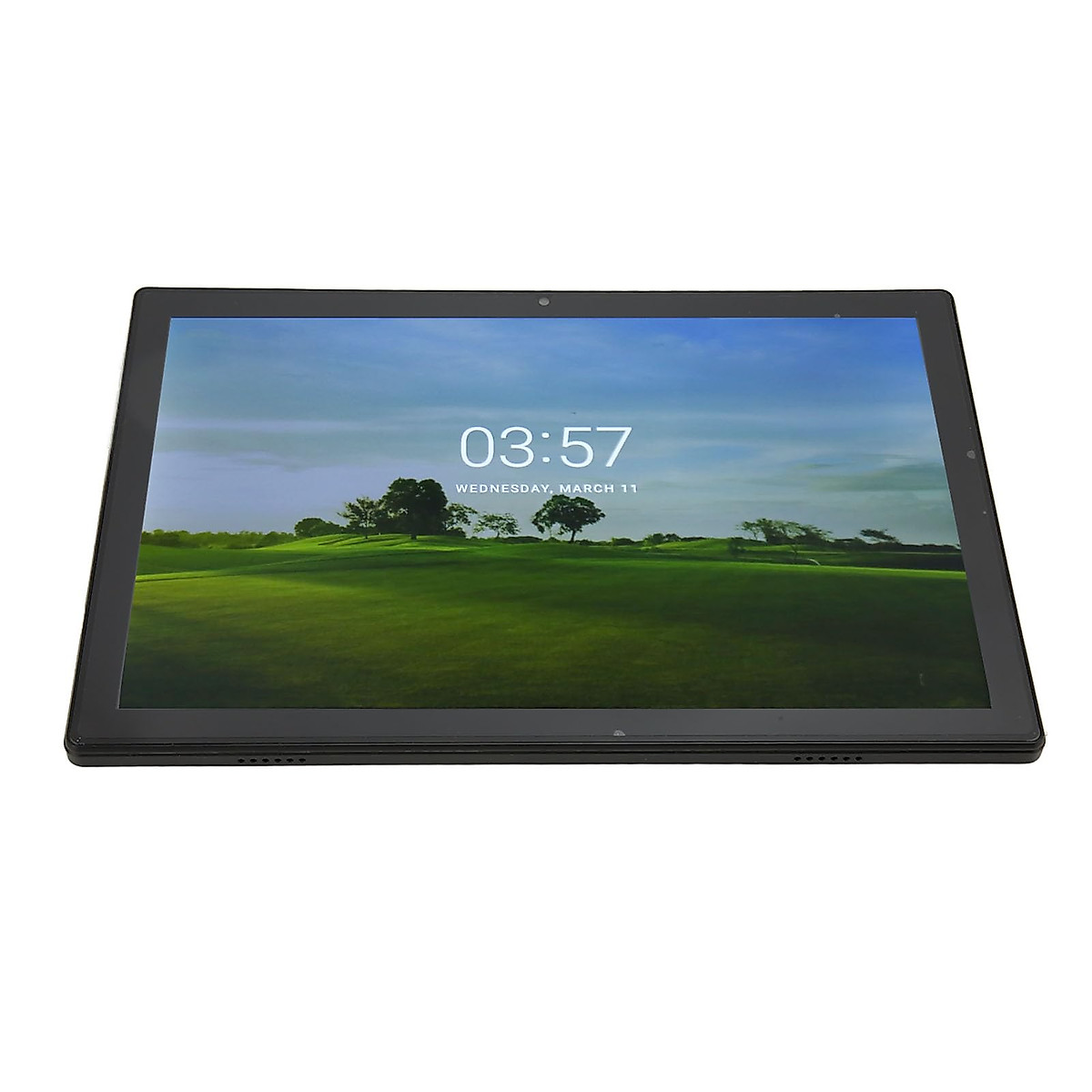 Haofy 10.1 Inch Tablet, 6GB RAM 64GB ROM 2560x1600 5G WiFi Tablet PC for Entertainment for Work (Black)