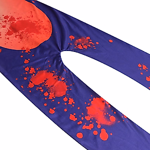 Quenny Halloween sonic dress up costume,cartoon sonic performance cosplay costumes. (Sonic Costume, Medium(6-7Y))