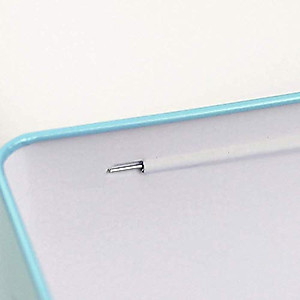 Retro Style Rectangle Tinplate Storage Box with Padlock, Home Kitchen Desktop Storage Tin Canister, Chocolate Candy Tea Coffee Cosmetics Jewelry Photos Gift Case (Rudder)