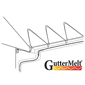 Heatizon GutterMelt 9 Watts Per Foot Roof & Gutter Snow Deicing Cable Kit (70 feet)