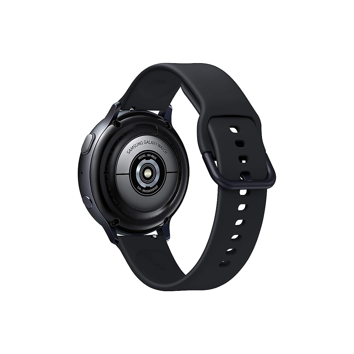 Samsung Galaxy Watch Active2 - IP68 Water Resistant, Aluminum Bezel, GPS, Heart Rate, Fitness Bluetooth Smartwatch - International Version (R830 - 40mm, Aqua Black) (Renewed)