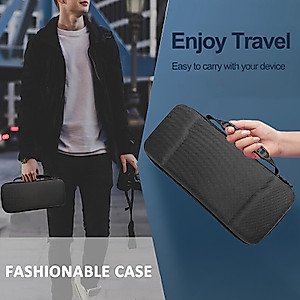 T Tersely Carry Case Compatible with ASUS ROG Ally, Protective Hard Portable Travel Case Cover Shell Pouch with Pockets for Accessories and Games