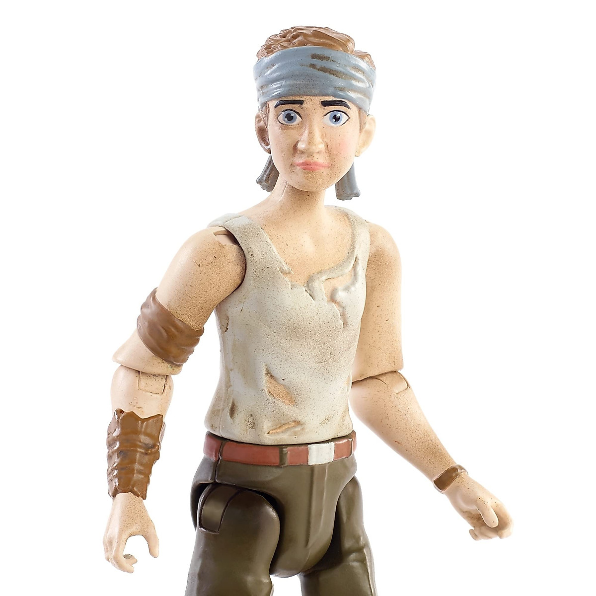 Jurassic World Human & Dino Pack Ben & Ankylosaurus Bumpy Action Figures, Spear Accessory, Camp Cretaceous Movable Joints & Authentic Sculpt, Kids Gift Ages 4 Year & Older