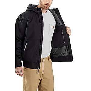 Carhartt Men's Yukon Extremes Loose Fit Insulated Active Jacket, Black, Small