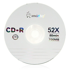 Smartbuy 100-disc 700mb/80min 52x Cd-r Logo Top Blank Recordable Disc + Free Micro Fiber Cloth