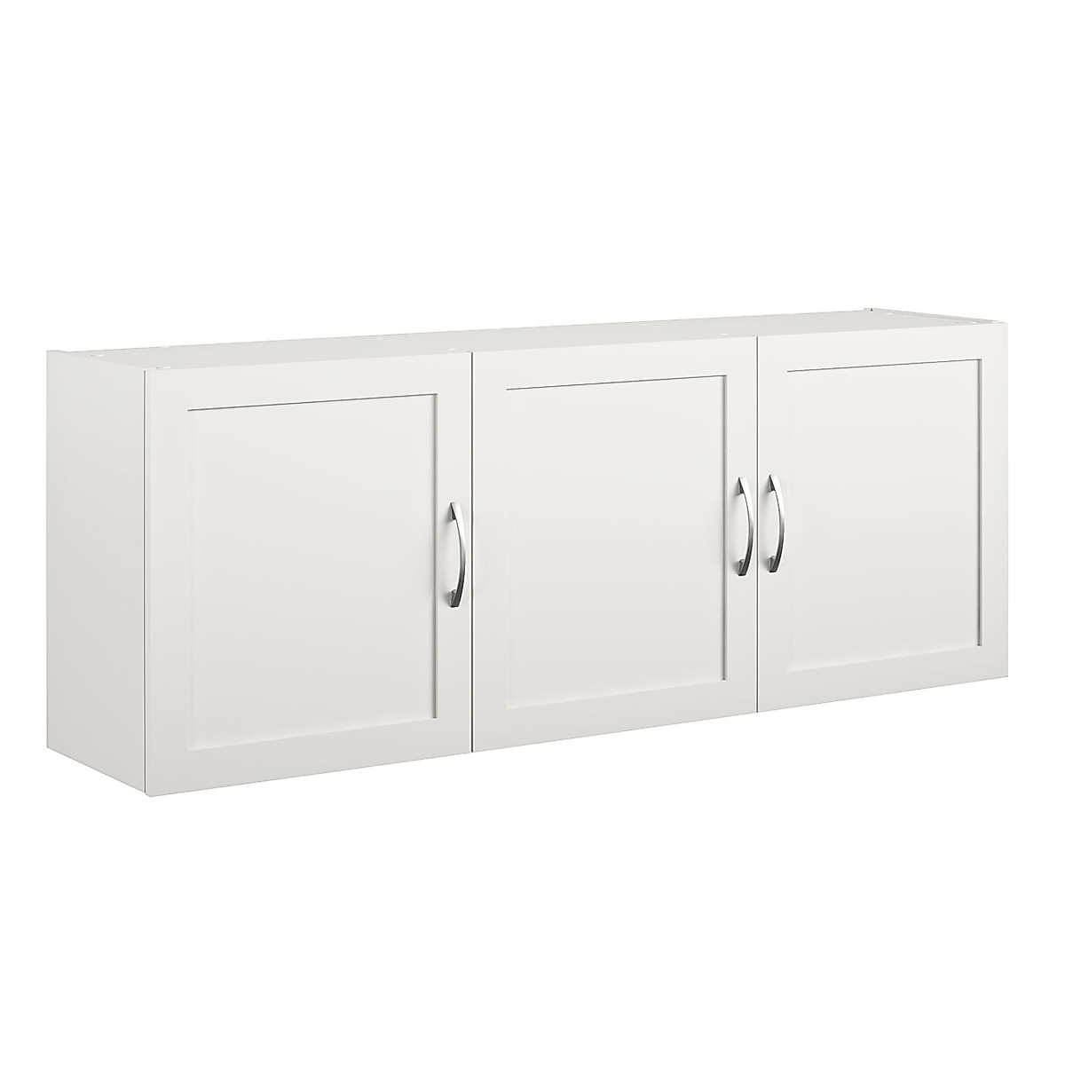 Systembuild Evolution Lory Framed 54" Wall Cabinet in White