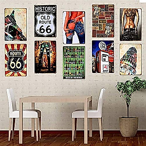 Mystical Cats Salem Sanctuary for Wayward Cats Wall Retro Tin Sign, Bathroom Decoration for Bars, Restaurants, Cafes and Bars, 8x12 Inches New Year, Metal Sign