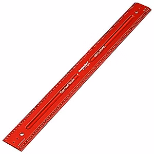 Woodpeckers Precision Woodworking Tools WWR24 Woodworking Ruler 24 Inch