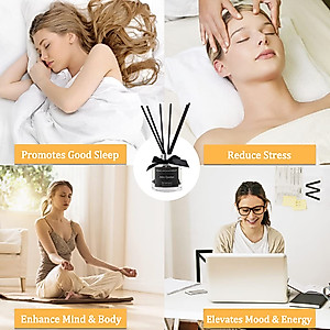 NEVAEHEART Diffuser Set,Parisian Garden Diffuser Gifts for Women,3.4oz(100ml) Diffuser with Sticks, Home Fragrance Diffuser for Living Room, Office & Bathroom Shelf