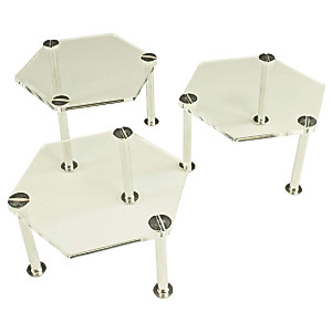 LITKO Fleet Movement Stands | Twilight Imperium 4th Edition | Clear | Pack of 3 (Deluxe)