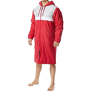 TYR WATPM2A610L Mens Parka Red L