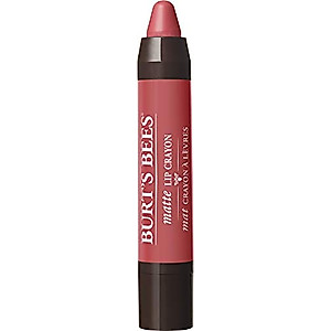 Burt's Bees 100% Natural Origin Moisturizing Matte Lip Crayon, Niagara Overlook - 1 Crayon