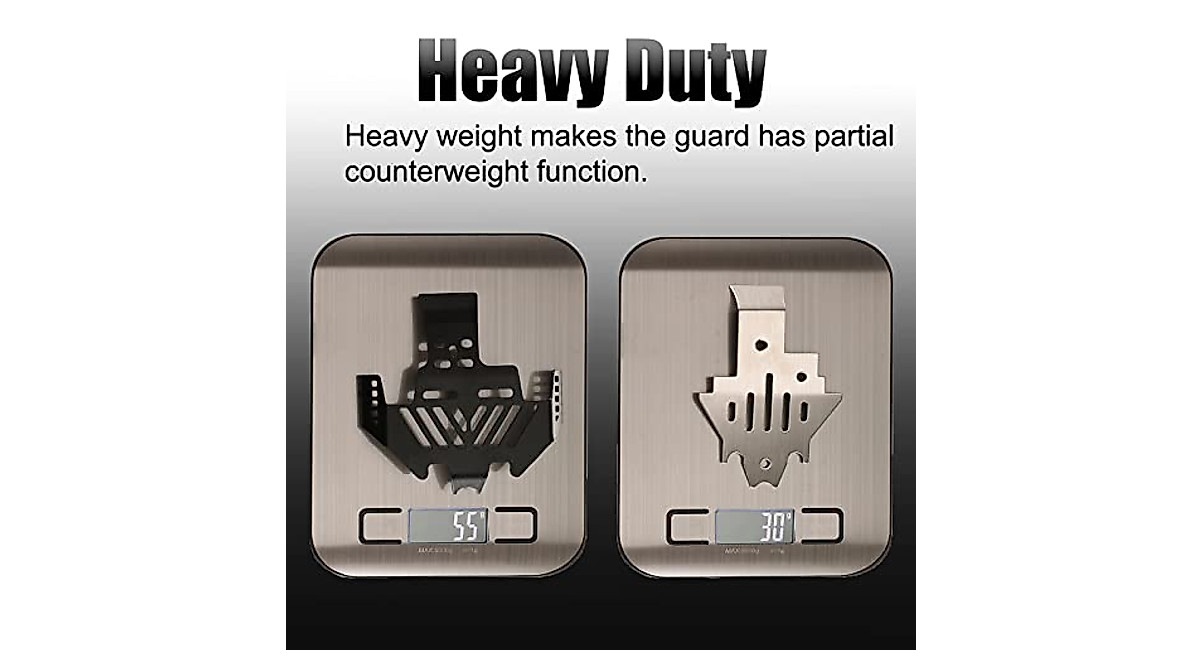 Durable TRX-4 Chassis Armor Set - Stainless Steel Protection
