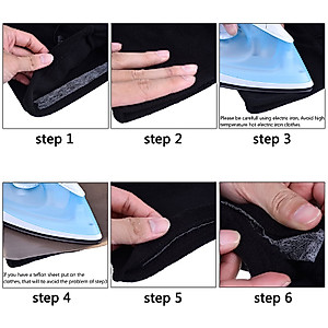 shamjina Double Sided Fusible NonWoven Interfacing Lightweight Interfacing Fabric for DIY Craft Making, 44 x 78.74 Inch, White