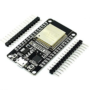 JacobsParts ESP32 ESP-WROOM-32 ESP-32S Development Board Arduino 2.4GHz WiFi & Bluetooth (Unsoldered Pin Headers)