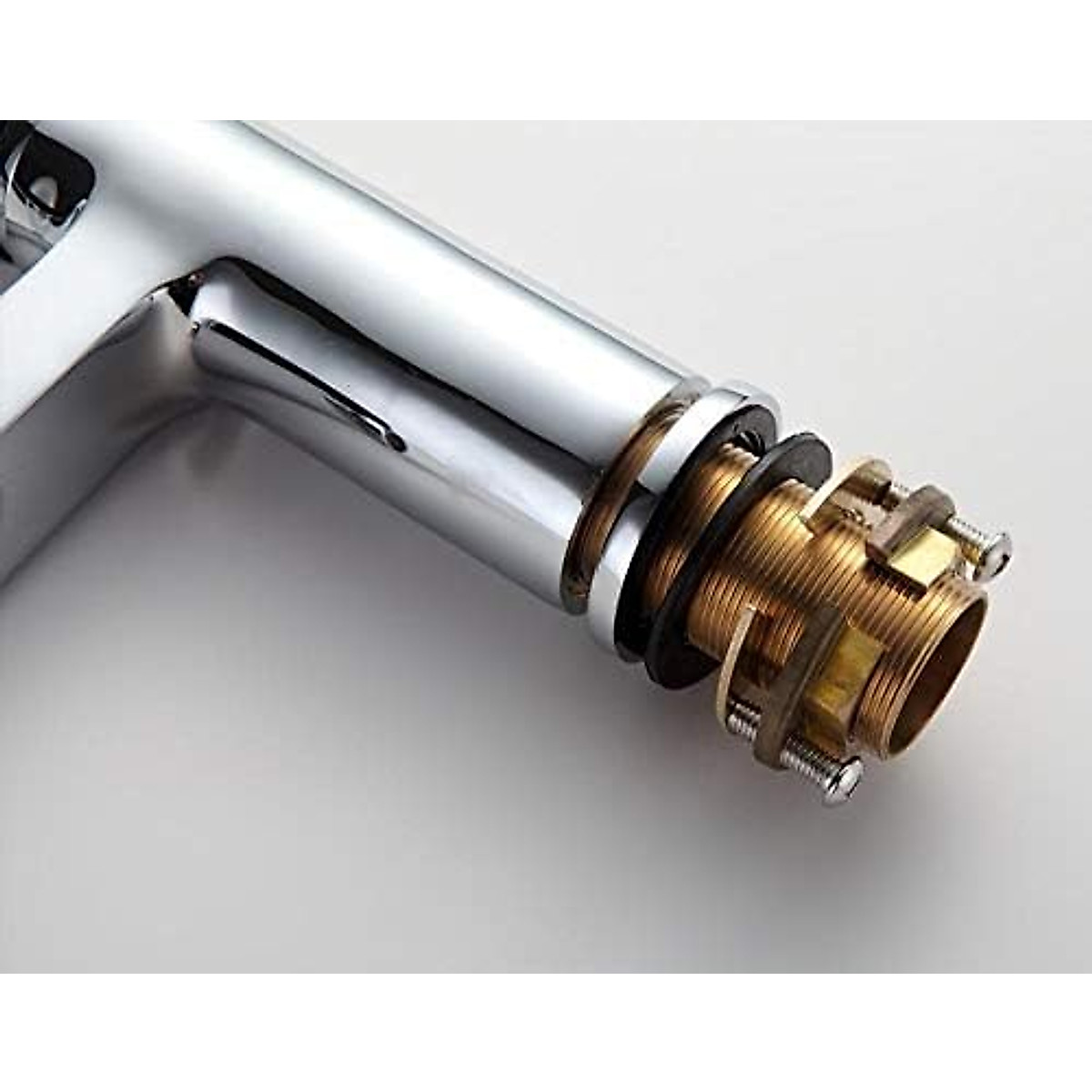 Kitchen Taps Brass Widespread Bathroom Basin Faucet Waterfall Bath Sink Mixer Tap Washbasin Faucet Hot and Cold Water Taps Tap